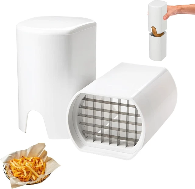 POTATO CHIPPER CHIP Cutter, Stainless Steel French Fry Cutter,Vegetable ...