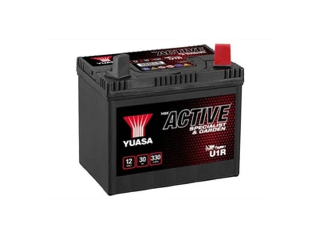 YUASA GARDEN MACHINERY Battery 12V 330 CCA 30 Ah T4 1 Year Warranty U1R ...