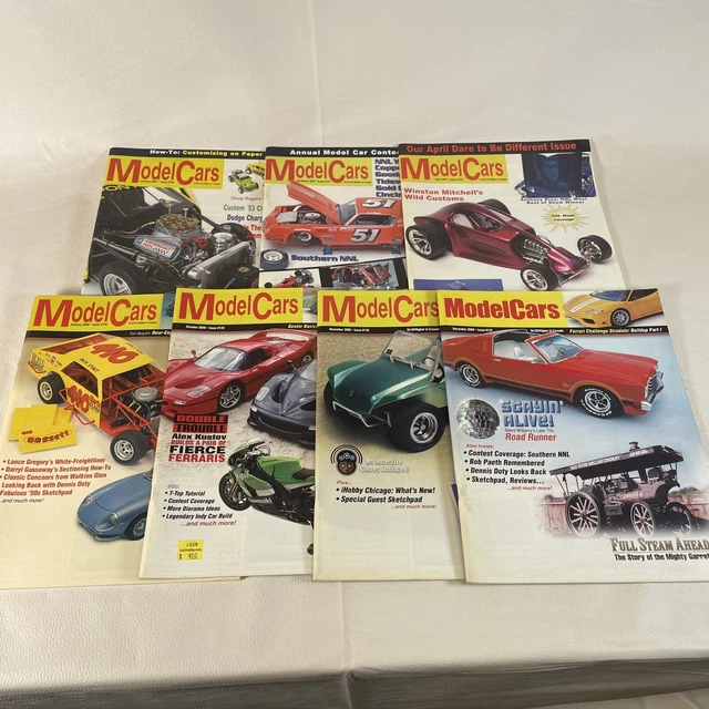 7 VINTAGE MODEL Cars Magazine Jan, Feb-Mar, Apr 2007 Jan,Oct, Nov, Dec ...