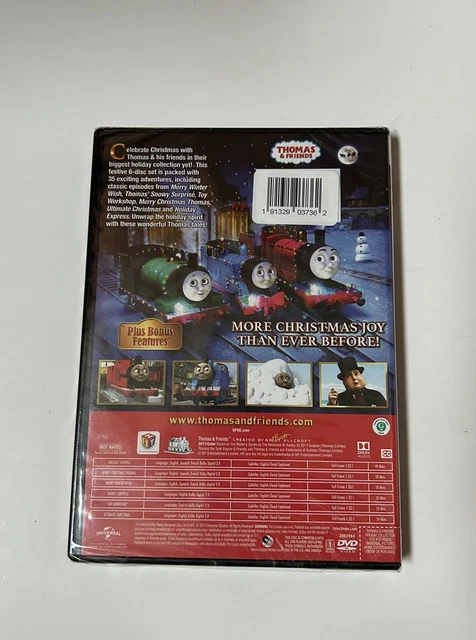 THOMAS AND FRIENDS: Thomas Holiday Collection [New DVD] 35 Episodes $16 ...