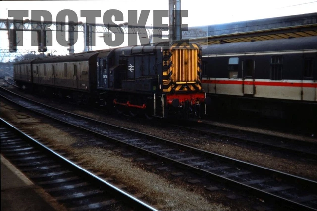 35MM SLIDE BR British Railways Diesel Locomotive Class 08 08768 1989 ...