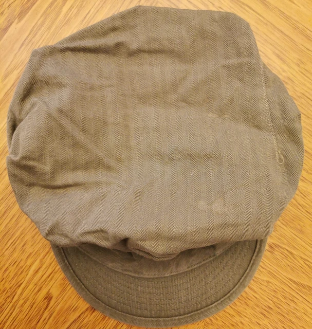 ORIGINAL WW2 US American Hbt USMC Pacific Cap £50.00 - PicClick UK