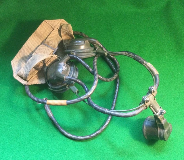 ORIGINAL WW2 ERA British Forces Army Microphone Armoured Vehicle Radio ...