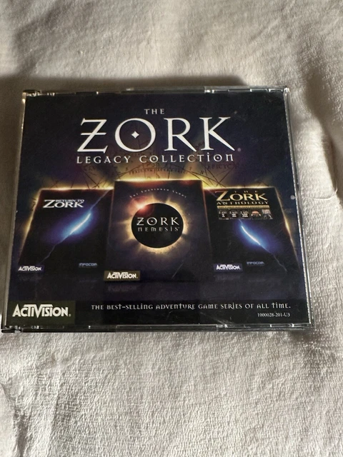 THE ZORK LEGACY Collection Windows PC Game (1997 Activision 4-Discs ...