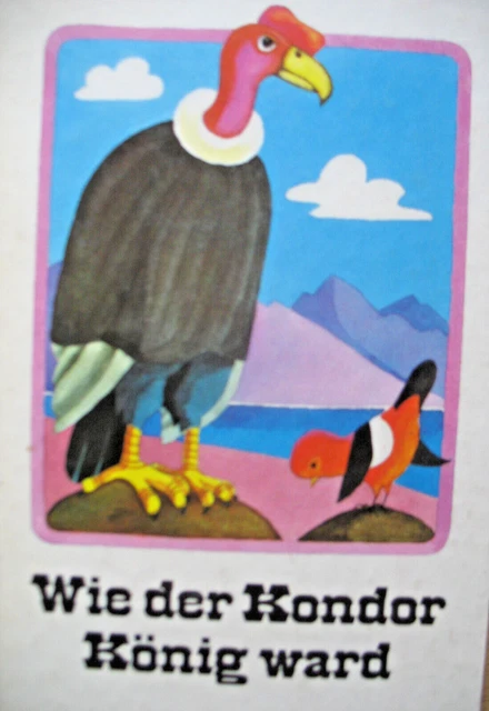 WIE DER KONDOR König ward Indianermärchen K.Kauter Karl Nitzsche V. 1 ...
