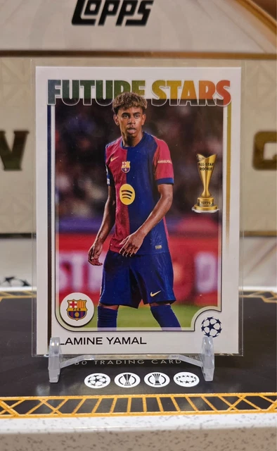TOPPS UCC 2024/25 Future Stars Lamine Yamal EUR 1,50 - PicClick DE