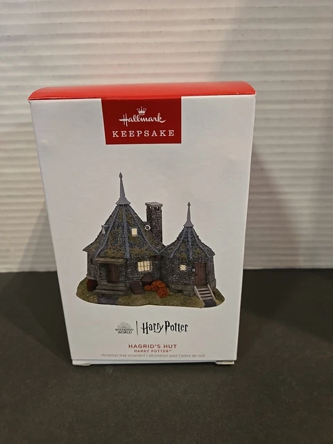 HALLMARK KEEPSAKE ORNAMENT HARRY POTTER HAGRID’S HUT Wizarding World ...