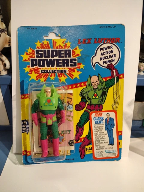 KENNER DC SUPER Powers Collection 1984 Lex Luthor boîte ouverte ...