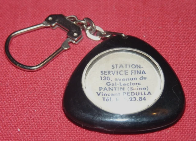 PORTE CLÉS STATION service Fina Vincent Pedulla à Pantin Keyring ...