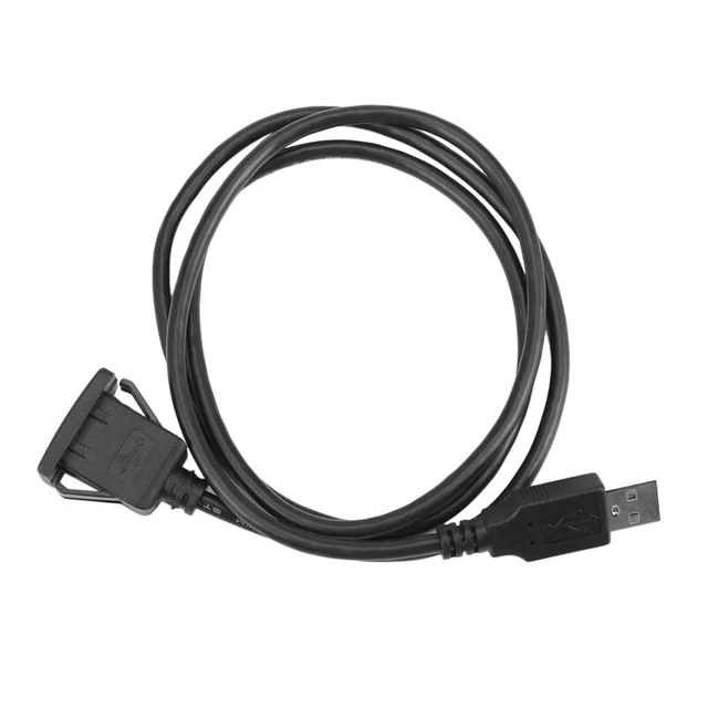 AUTO ARMATURENBRETT UNTERPUTZ USB Stecker auf Buchse VerläNgerungskabel ...
