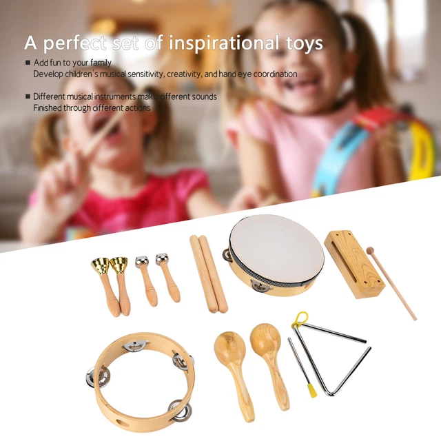 ORFF INSTRUMENT SET Percussion Outil D'apprentissage Précoce Musique ...