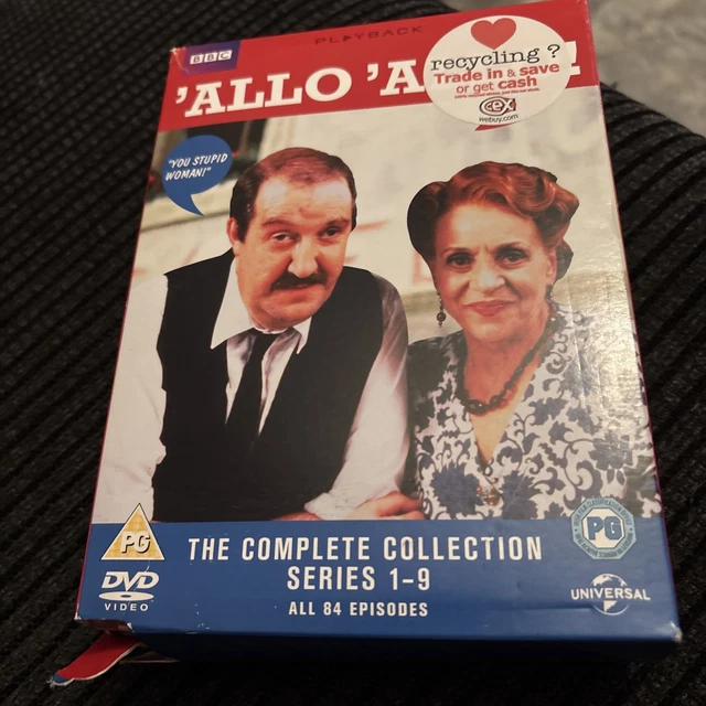 'ALLO 'ALLO - Series 1-9 - Complete (Box Set) (DVD, 2013) £14.56 ...