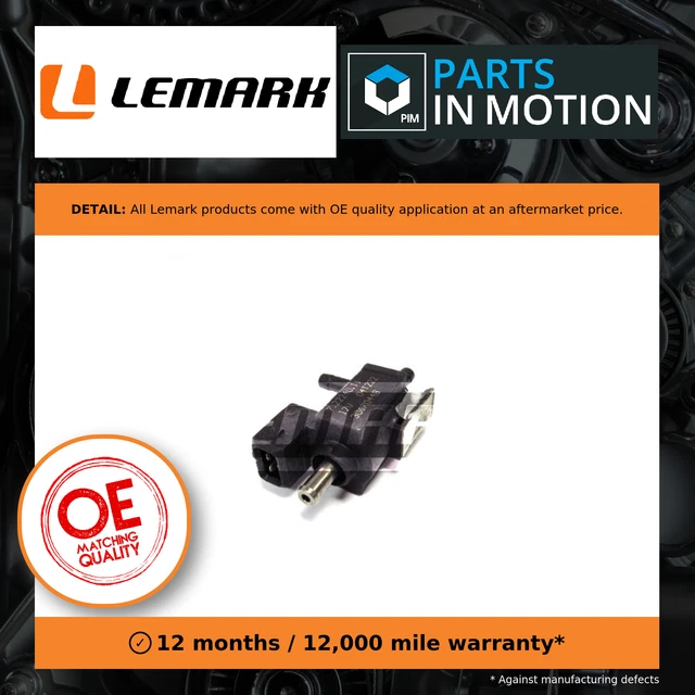 BOOST PRESSURE CONTROL Valve fits VOLVO S80 Mk1 2.4 99 to 06 Lemark ...