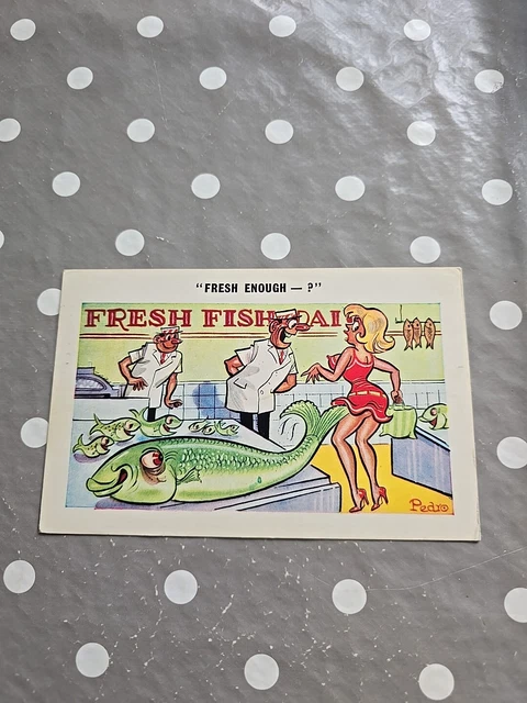 VINTAGE SAUCY SEASIDE Comic Postcard Sunny Pedro Series No 145 By Pedro ...