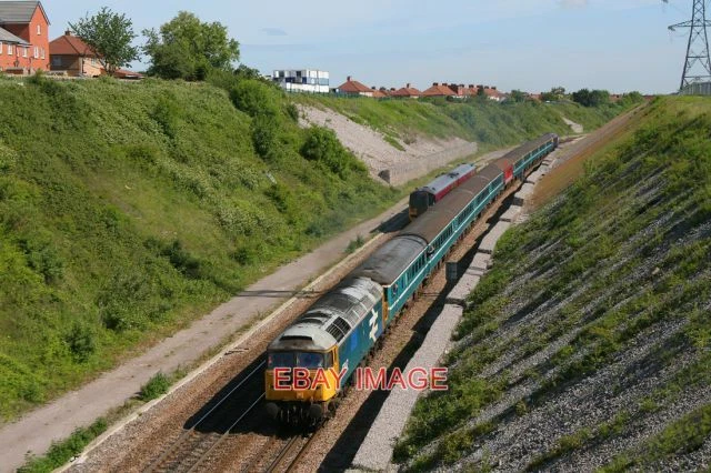 PHOTO CLASS 47 Passenger Train In The Cutting At Horfield. 2007 £1.50 ...