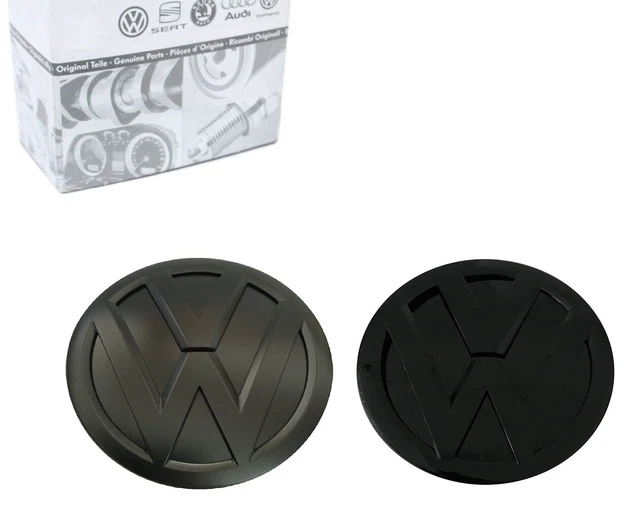 VW SIGN BLACK Matte Shiny Rear Polo 2G AW GTI TDI TSI TGI Beats R-Line ...