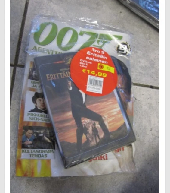 007 JAMES BOND Finnish Finland Magazine + DVD factory Sealed lot 4 £74. ...