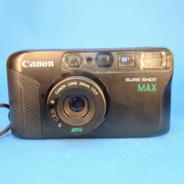 CANON SURE SHOT Max 35mm Compact Point & Shoot Camera Lomo Retro ...