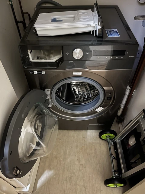 SAMSUNG WASHING MACHINE 9kg 1400 RPM Auto Dose Platinum 5+ Series ...