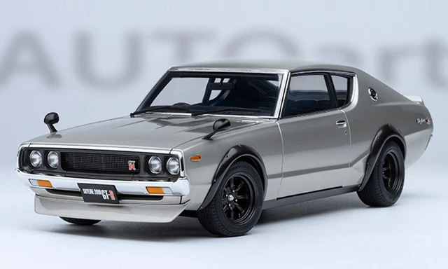 77466 1/18 NISSAN Skyline 2000 Gt-R (Kpgc110) Coupe 1973 Silver EUR 349 ...