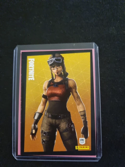 CARTE PANINI FORTNITE Reloaded Renegade Raider #138 Rare Outfit ...