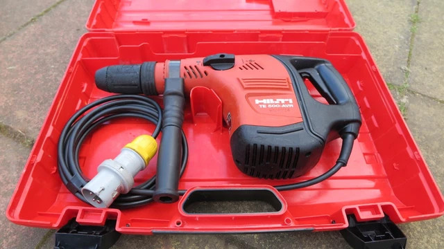 HILTI TE 500 Avr Demolition Breaker 110V Sds Max - Serviced - Warranty ...