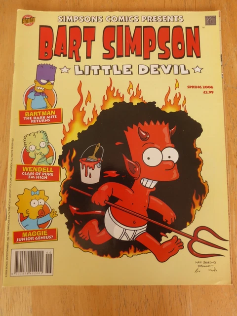 SIMPSONS COMICS PRESENTS Bart Simpson - Little Devil ( Spring 2006 ...