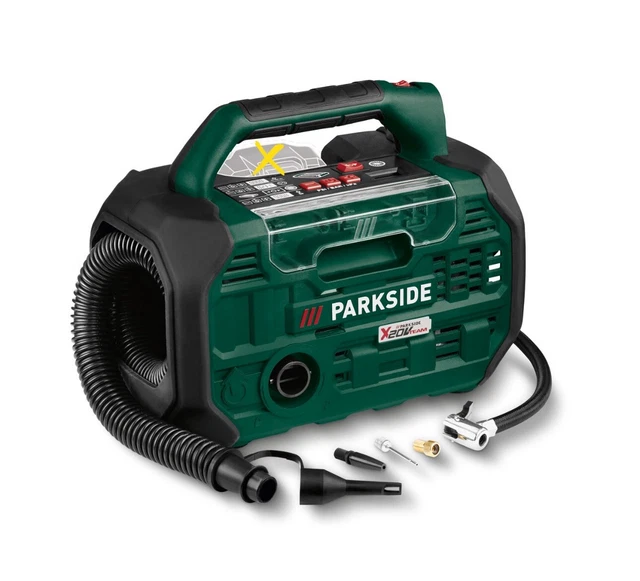 PARKSIDE® BATTERY POWERED Compressor and Pump 20V PKA 20-Li B2 Cheapest ...