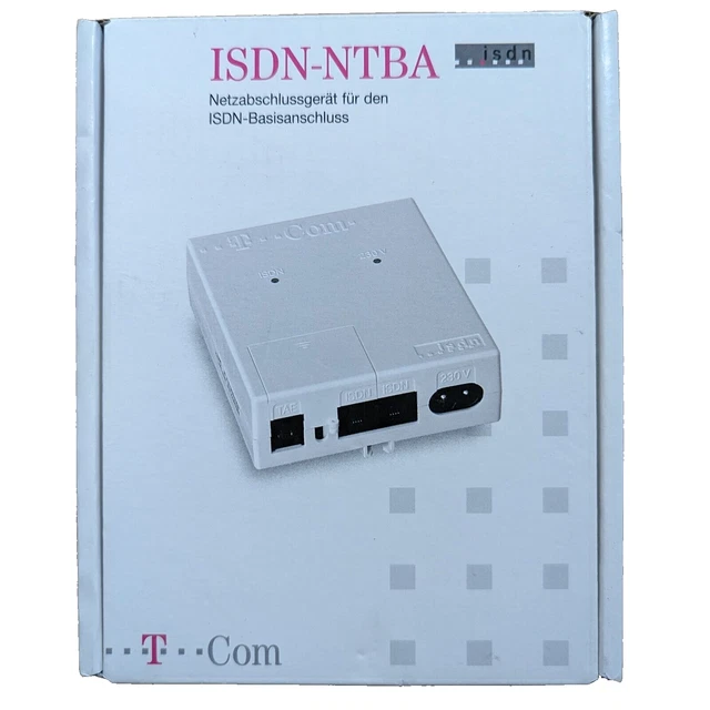 TELEKOM (T-COM) ISDN-NTBA Netzabschlussgerät für den ISDN ...