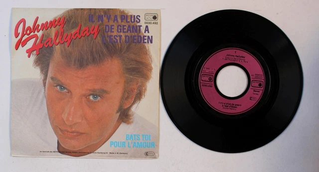 JOHNNY HALLYDAY IL N'Y A Plus De Géant À L'Est D'Eden GER 7in Vinyl ...