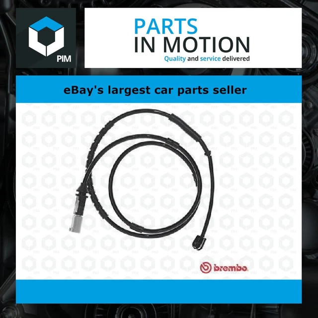 BRAKE PAD WEAR Indicator Sensor fits BMW M2 F87 3.0 Rear 15 to 21 ...
