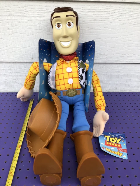 DISNEY PIXAR TOY Story Giant Jumbo Woody 30” Huge Plush Doll Rare £370. ...
