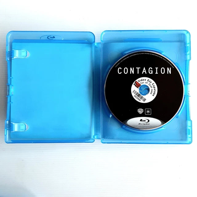 CONTAGION BLU-RAY 2011 Thriller, Matt Damon, Kate Winslet (Missing Dvd ...
