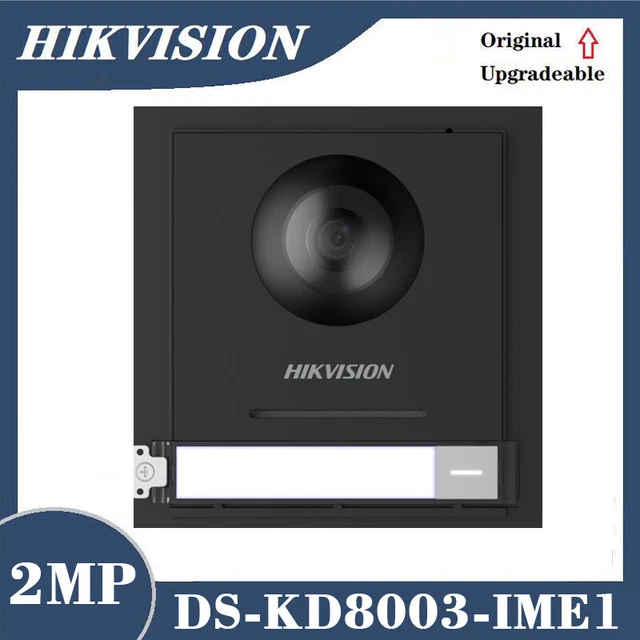 HIKVISION DS-KD8003-IME1 2MP HD POE Video Intercom Module Door Station ...
