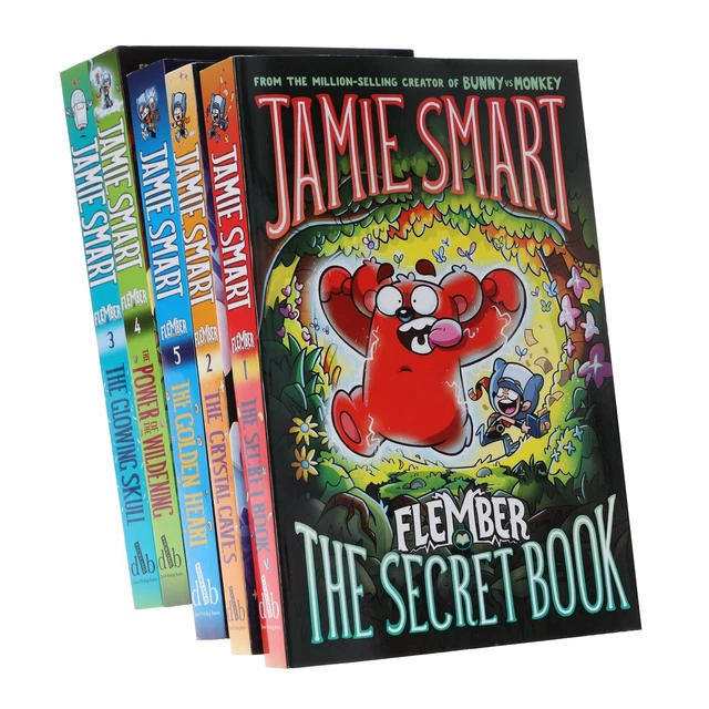 FLEMBER SERIES BY Jamie Smart 5 Books Collection Set - Ages 9-11 ...