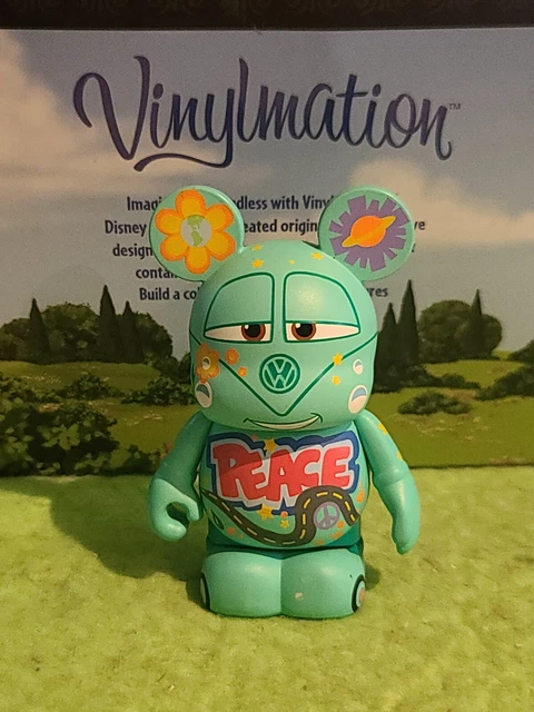 DISNEY VINYLMATION 3& Park Set 1 Pixar Fillmore from Cars $12.99 - PicClick