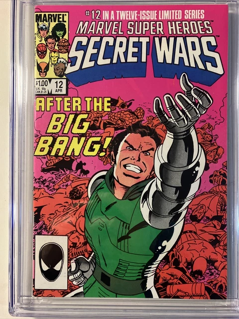 MARVEL SUPER HEROES Secret Wars #12 CGC 9,6 édition directe 1985 EUR 67 ...