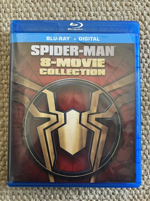 SPIDER-MAN 8-MOVIE COLLECTION (Blu-ray, Box Set) £20.77 - PicClick UK