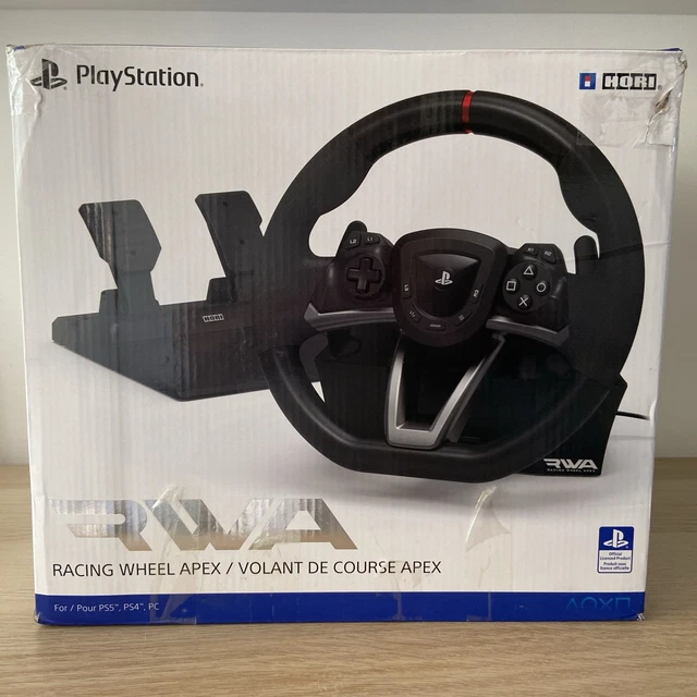 HORI RWA RACING Wheel Apex Playstation PS5/PS4/PC-PS Official READ DESCRIPTION £29.95 - PicClick UK