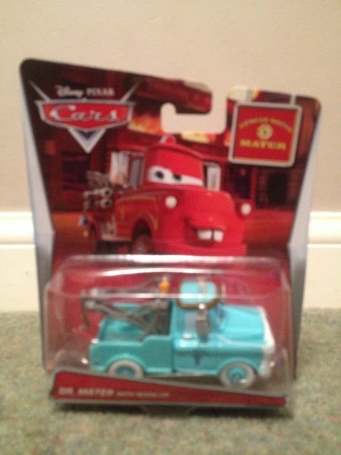 DISNEY PIXAR CARS Toons Doctor Dr Mater Mask Up Mattel 1.55 Scale BNIB ...