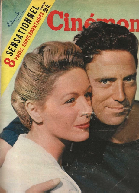 CINÉMONDE N° 1114 - Raf Vallone - Madeleine Robinson (Décembre 1955 ...