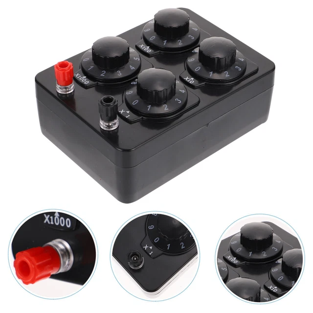 SCATOLA RESISTENZA VARISTORBOX semaforo strumento sperimentale resistenze variabili EUR 20,45 ...