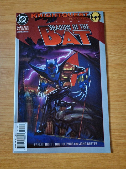 BATMAN SHADOW OF the Bat #25 Direct Market ~ NEAR MINT NM ~ 1994 DC ...