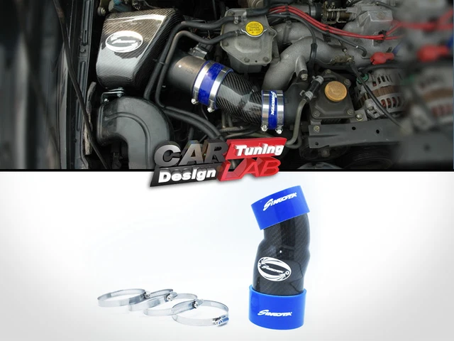HIGH PERFORMANCE CARBON Aero Form Air Intake For Subaru Impreza GC8 Mk2 ...