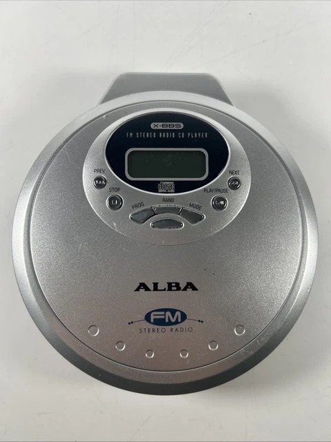 ALBA PERSONAL CD Player FM Radio PCDT220 Working £29.99 - PicClick UK