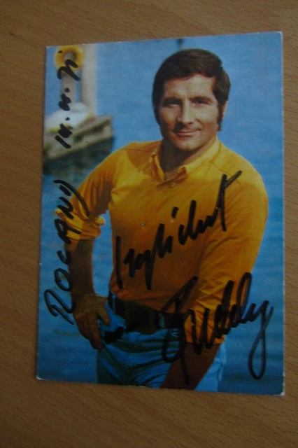 Alte Autogrammkarte Mit Originalunterschrift Freddy Quinn Eur 399 Picclick De