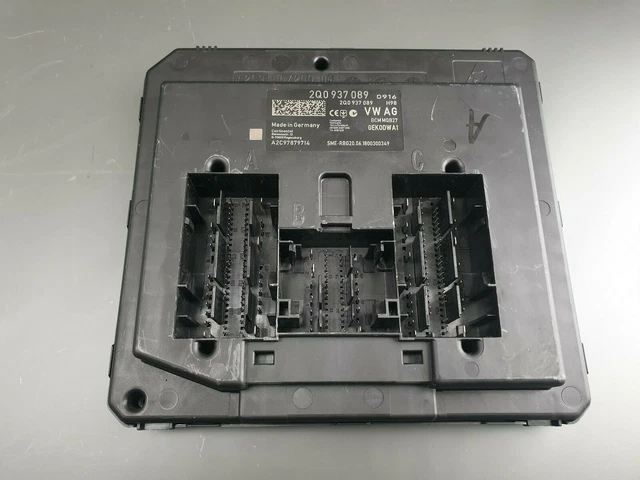 ORIGINAL VW POLO on-board power control unit control unit BCM 2Q0937089 ...