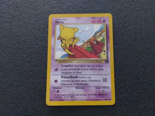 CARTE CARD POKÉMON pokemon Abra 49 82 EUR 5,99 - PicClick FR