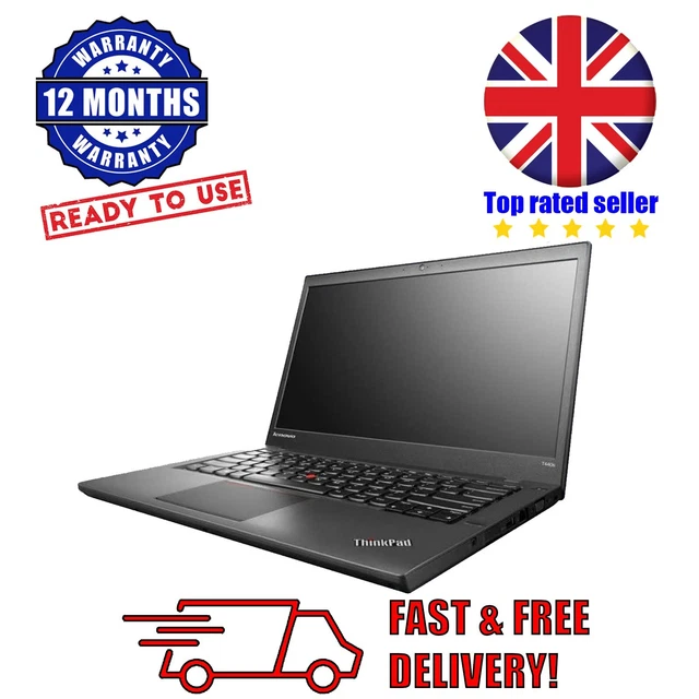 LENOVO THINKPAD T440 Windows 11 Office i5 8GB RAM 256GB SSD Cheap Fast ...