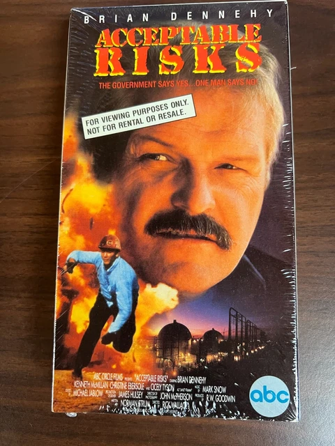 ACCEPTABLE RISKS/TRIPLE CROSS (1992) VHS Brian Dennehy - BRAND NEW SCREENER £28.63 - PicClick UK